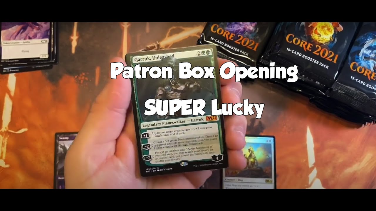 First Patron Box Upload! - YouTube
