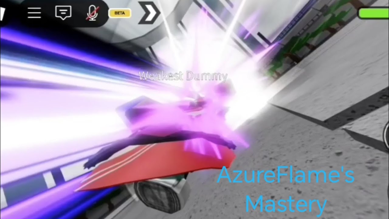 New Mastered Azure Flames Moveset Showcase + Jet Engine New Move! - YouTube
