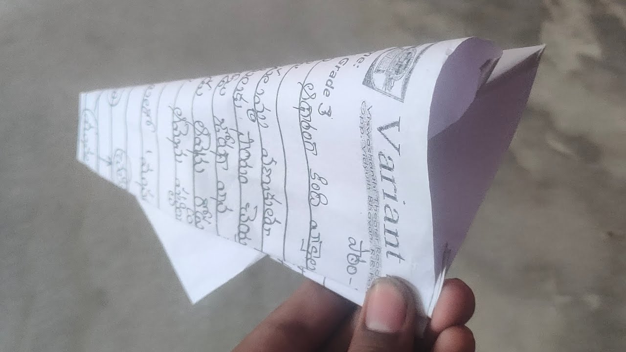 How to make a paper bomb|DIY easy 5-step bomb|sanvith paruchuri - YouTube