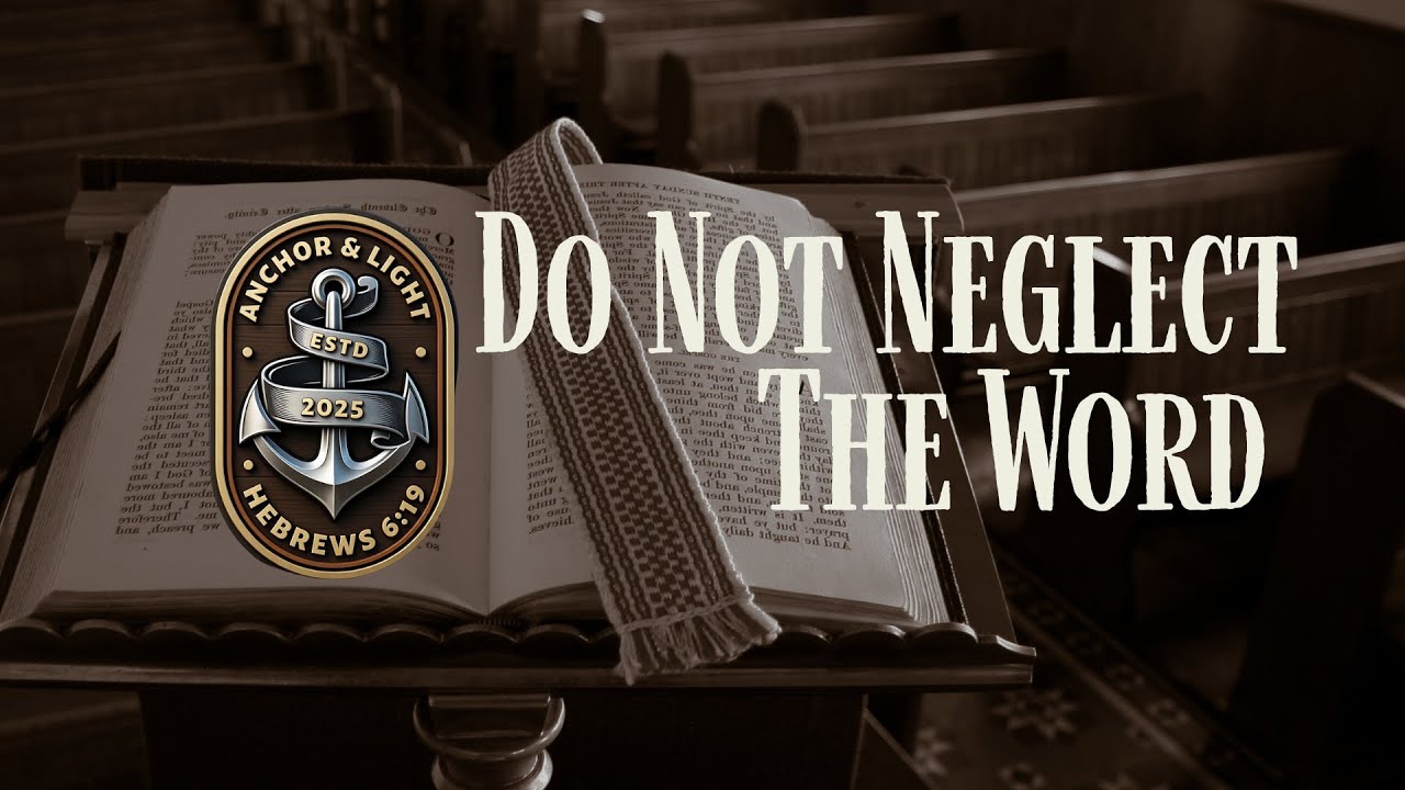 Do Not Neglect The Word - YouTube