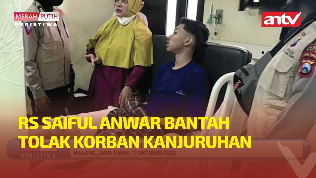 RS SAIFUL ANWAR BANTAH TOLAK KORBAN KANJURUHAN - YouTube
