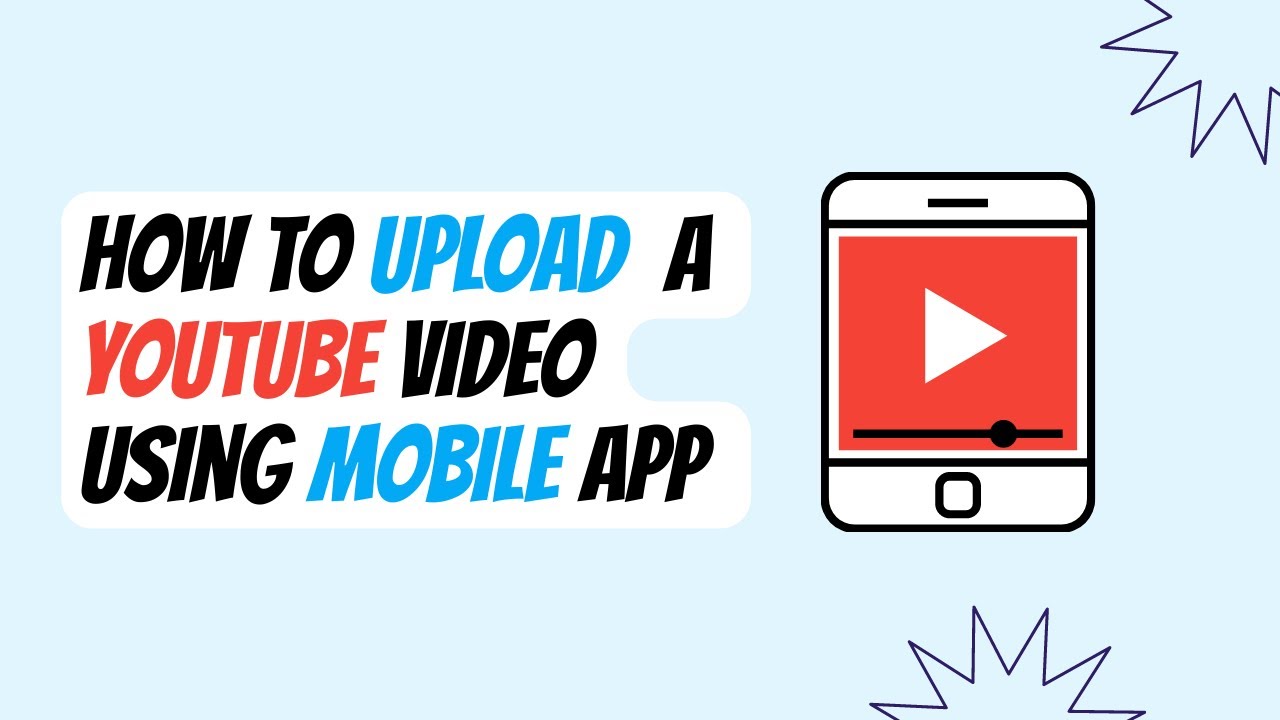 How to upload a Youtube Video Using Mobile App -2022- 2023 Tutorial ...
