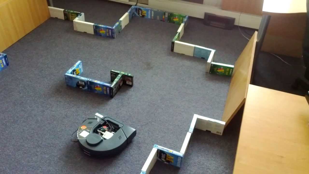 Neato XV-15 - Autonomous Parking (with LIDAR) - YouTube