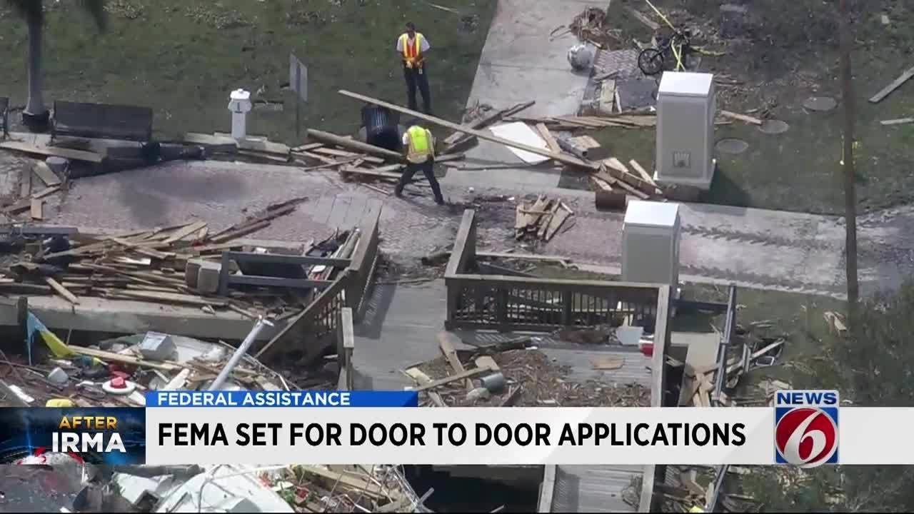 FEMA set for door-to-door applications - YouTube