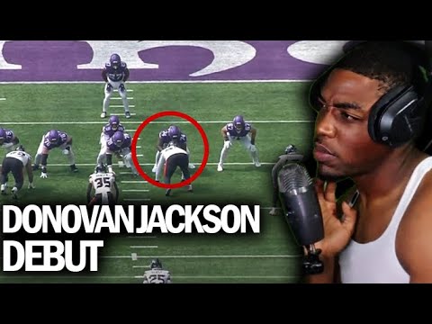 Donovan Jackson DEBUT Highlights - Minnesota Vikings LG - YouTube