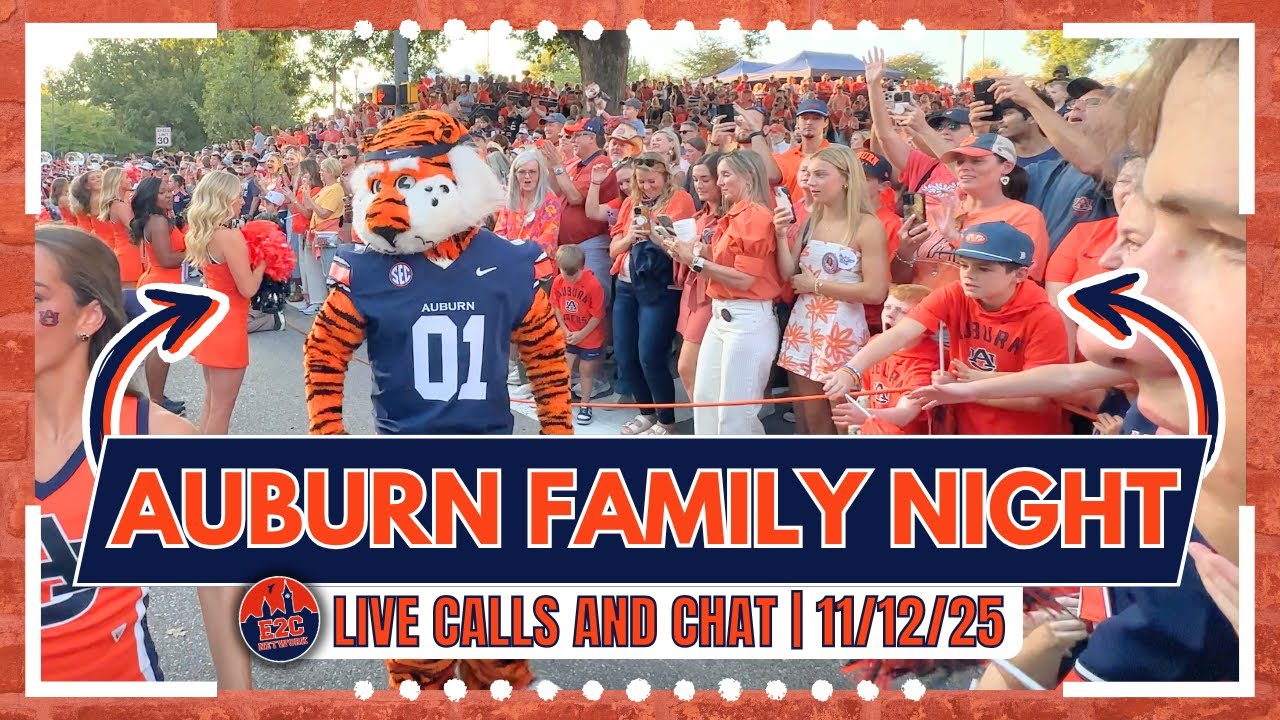 Auburn Family Night LIVE | DJ Durkin Impresses, Basketball Wins, & More ...