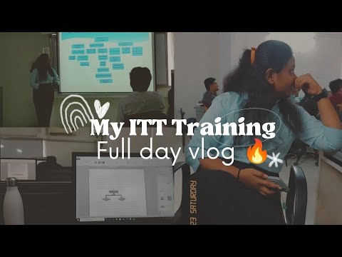 ITT Training by ICAI vlog| must watch 😱|Full day vlog|CA Aspirant ...