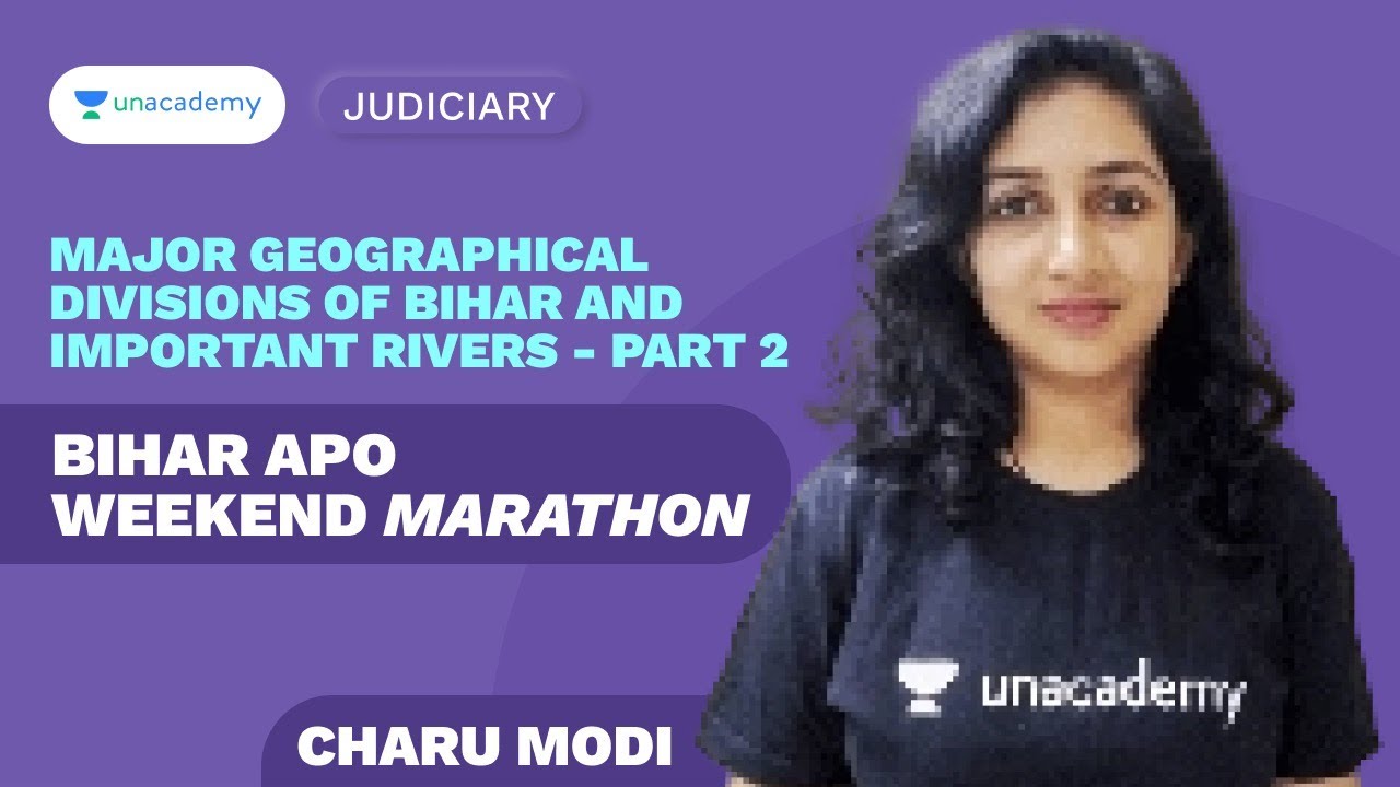 Major Geographical Divisions of Bihar and Important Rivers | Bihar APO ...