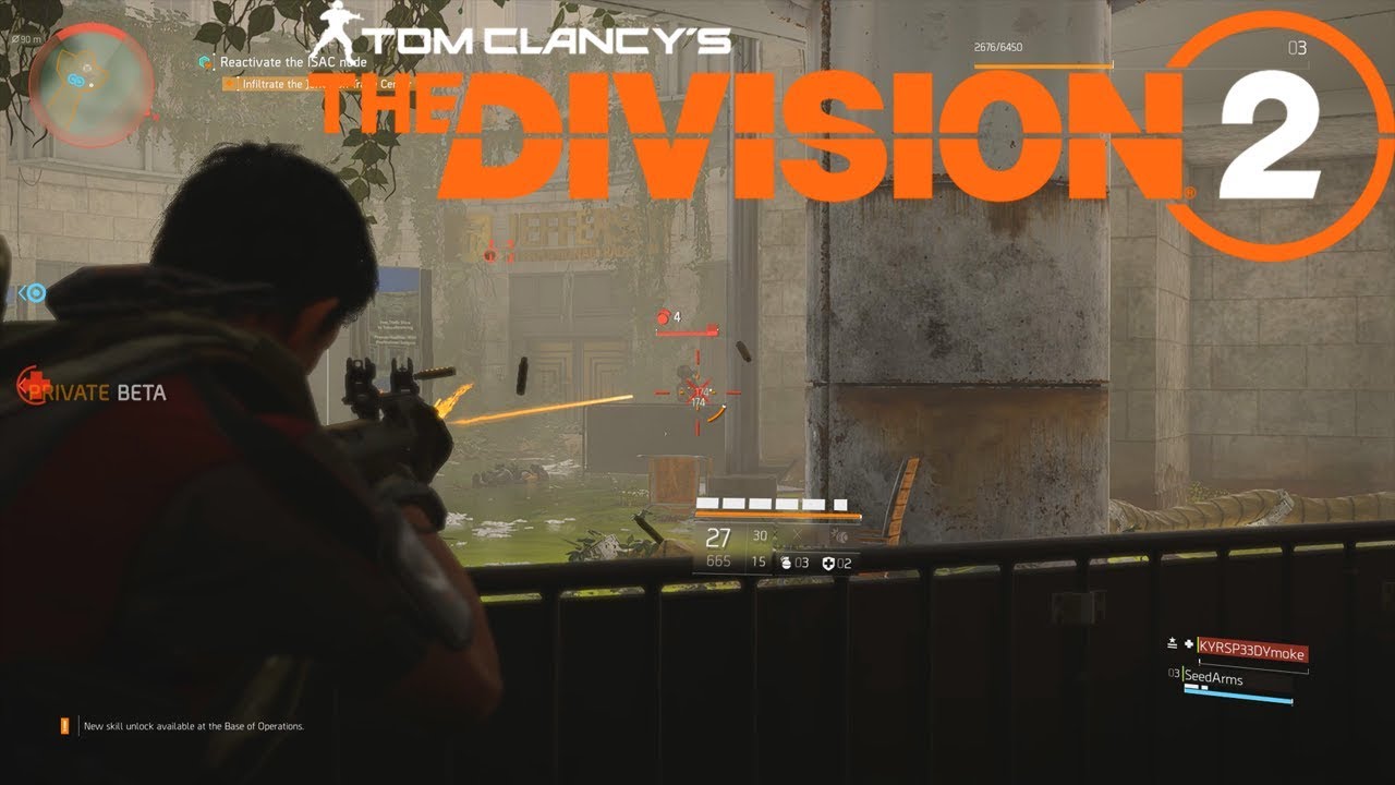 The Division 2 Private Beta Gameplay With Side and Speedy! - YouTube