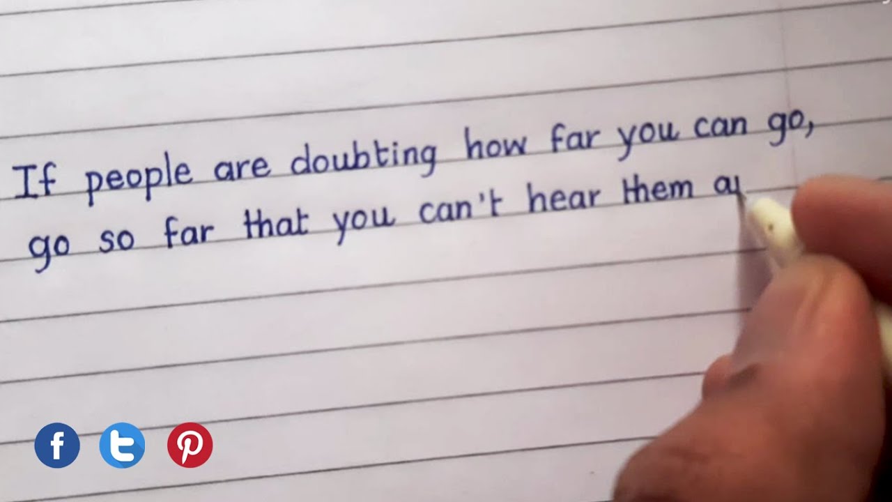 Simple handwriting practice for students | neat presentation for exams ...