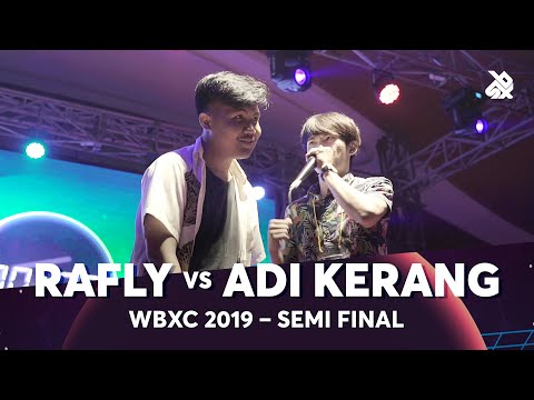 RAFLY vs ADI KERANG | Werewolf Beatbox Championship 2019 | Semi Final