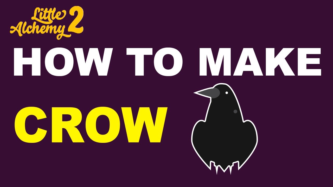 How to Make a Crow in Little Alchemy 2? | Step by Step Guide! - YouTube
