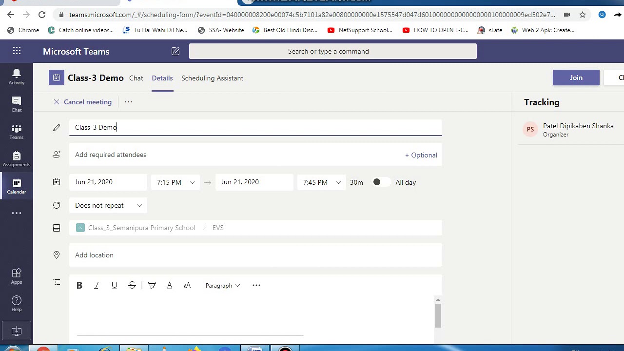 Join Class - Microsoft Team - YouTube