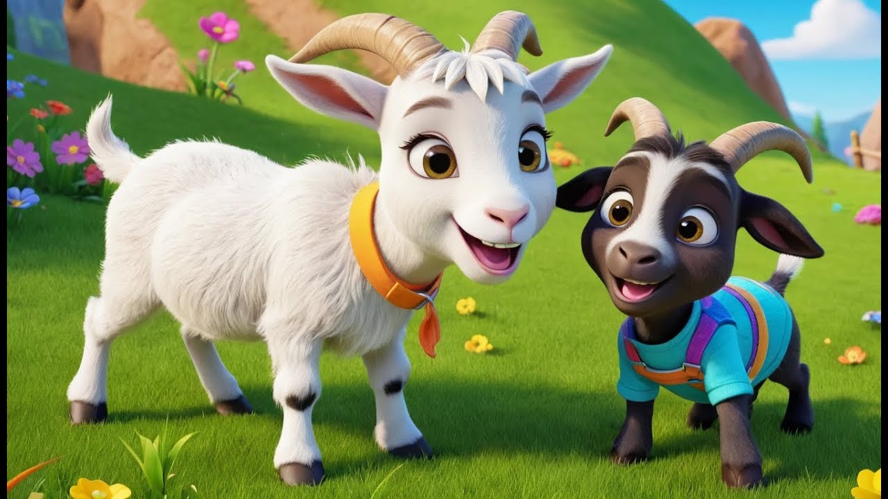 Goat Family Song – Who Eats Grass First | Animal Song for Kids ...