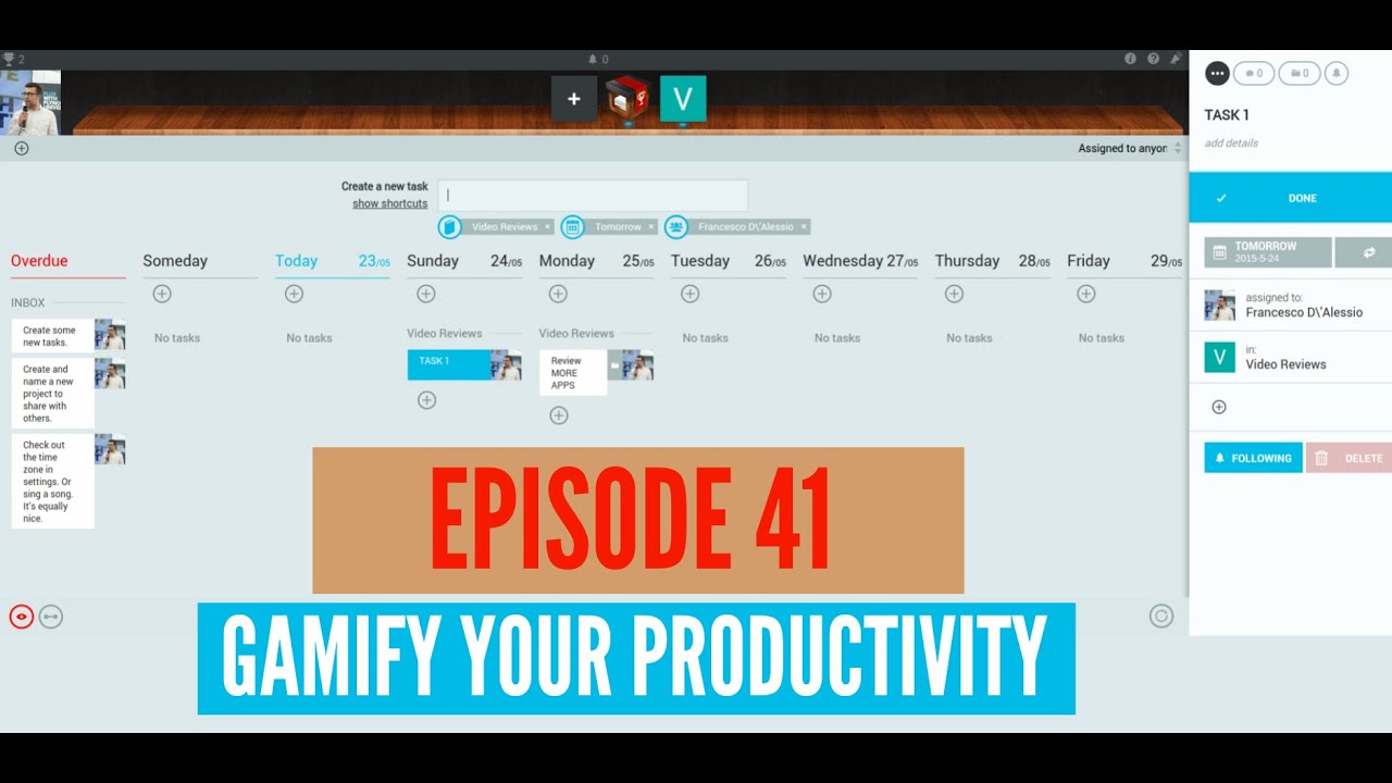 Episode 41: Itemz App: Gamifying your Productivity - YouTube
