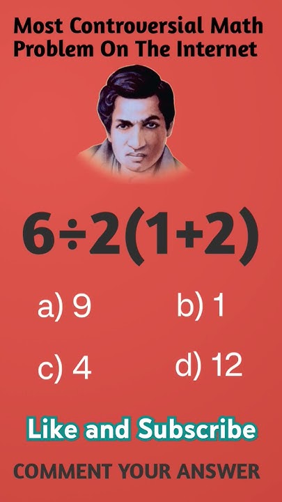 Most Controversial Math Problem On The Internet - YouTube