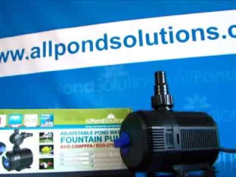 Pond Pump Setup Guide For Fish Tanks (3800L/H ECO) - All Pond Solutions ...