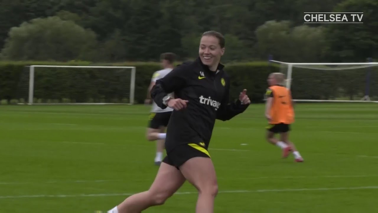 WE'RE LONDON DERBY READY! | CHELSEA WOMEN TRAINING - YouTube