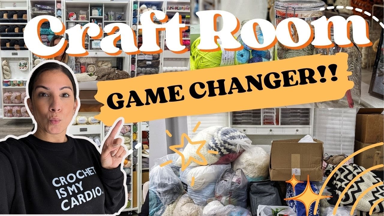 GAME CHANGER! Mobile CRAFT ROOM/Craft Room Makeover/Dreamcart 2 Review ...