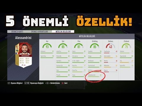 FIFA 18 | FIFA AKADEMİ #2 | Önemli 5 Oyuncu Özellikleri! Oyuncu Alırken Dikkat Edilmesi Gerekenler!