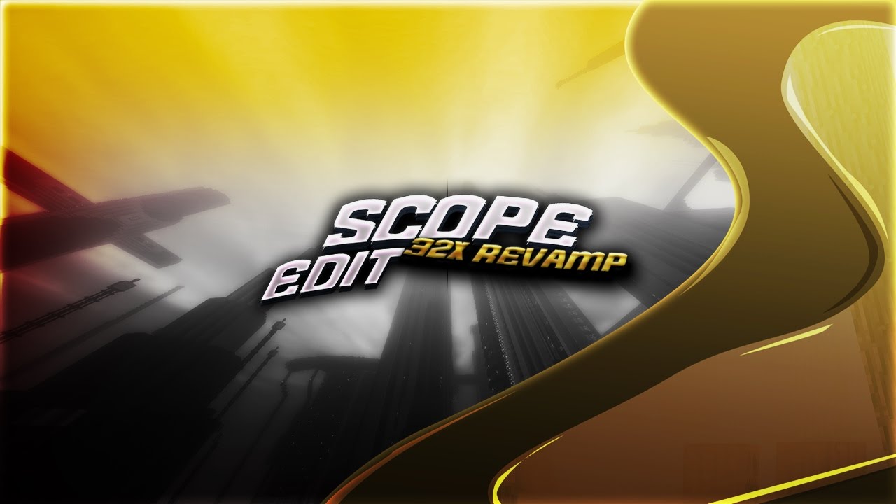 Minecraft - Resource Pack "Scope Edit Revamp 32x" | FPS Friendly - YouTube