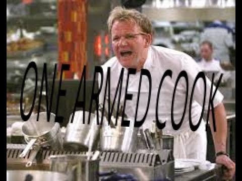 one armed cook (-5 hygiene rating) - YouTube