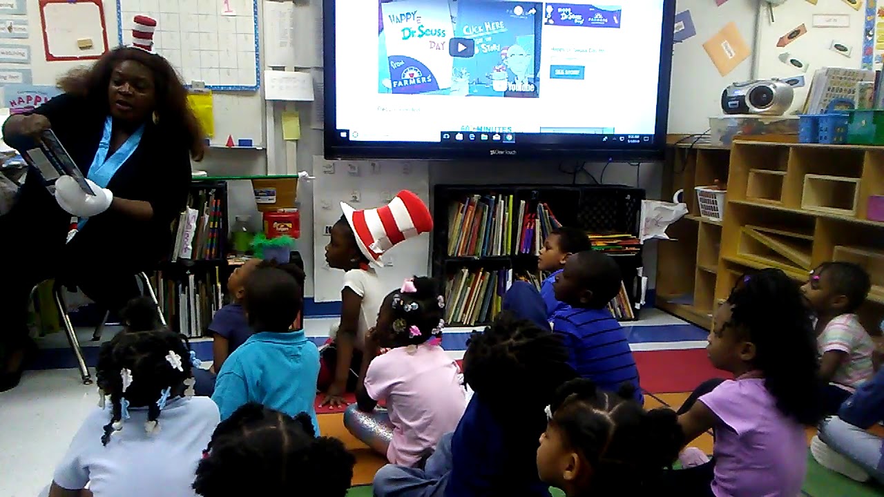 Dr. Seuss is on the loose at Bruce Elementary in Macon, GA - YouTube