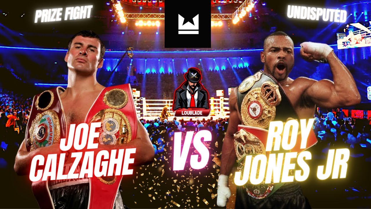 Unleashing Legends: Joe Calzaghe vs. Roy Jones Jr. - Epic Prize Fight ...