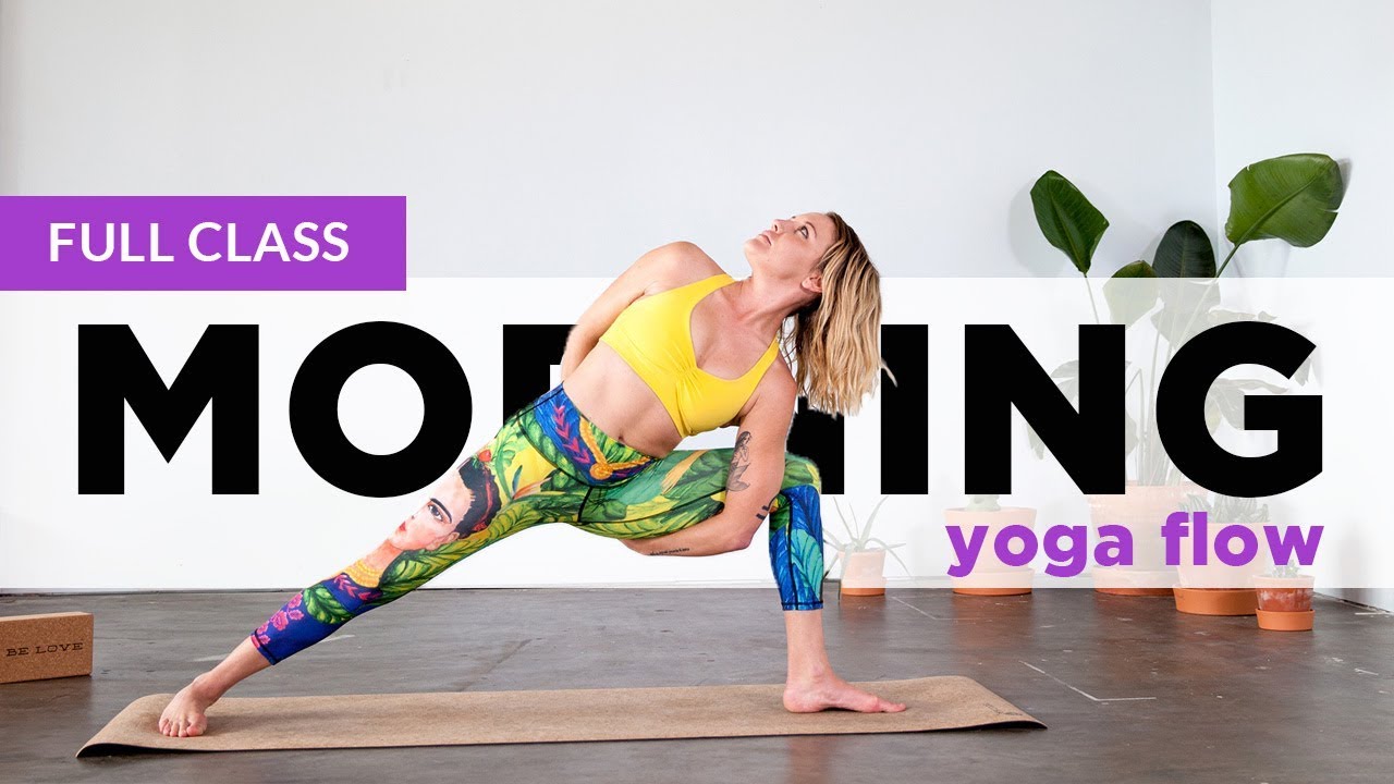 40 Minute Monday Morning Yoga Flow Full Class Youtube