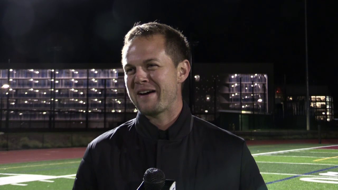 UMass Boston Men's Soccer Coach Jake Beverlin Postgame Interview vs ...