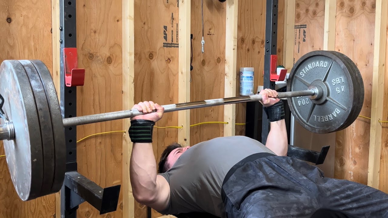 315lb bench for reps naturally, DAY 19 summer shred, chest and tricep ...