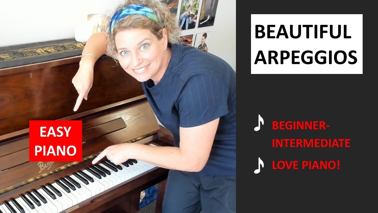 Learn Beautiful ARPEGGIOS!? (Piano tutorial including 5 levels of super ...