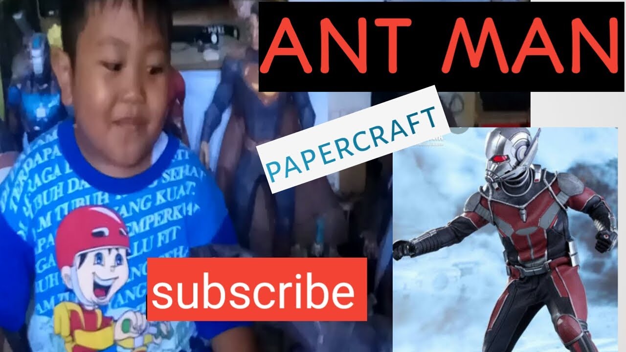 Papercraft Marvel | ant man | premium template. - YouTube