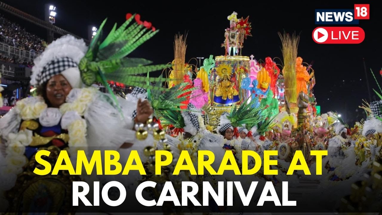 Samba Parade Brazil LIVE | Rio Carnival 2025 LIVE | Jaw Dropping Samba ...