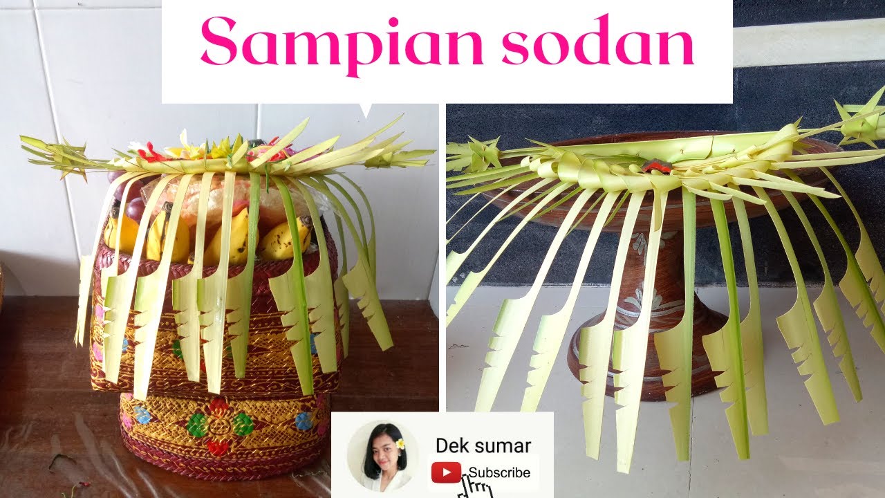 sampian sodan cocok dipakek dikeben - YouTube