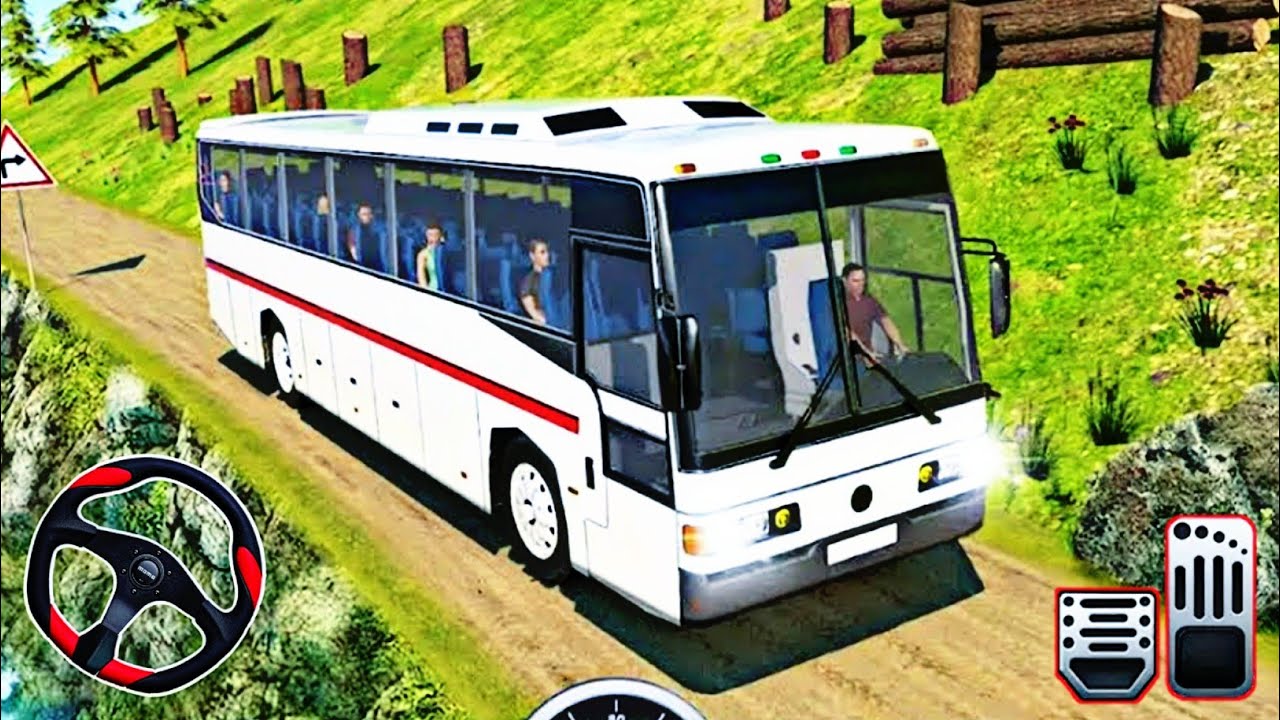 Offroad Bus Driving Simulator 2025 - Euro Uphill US Coach Driving ...