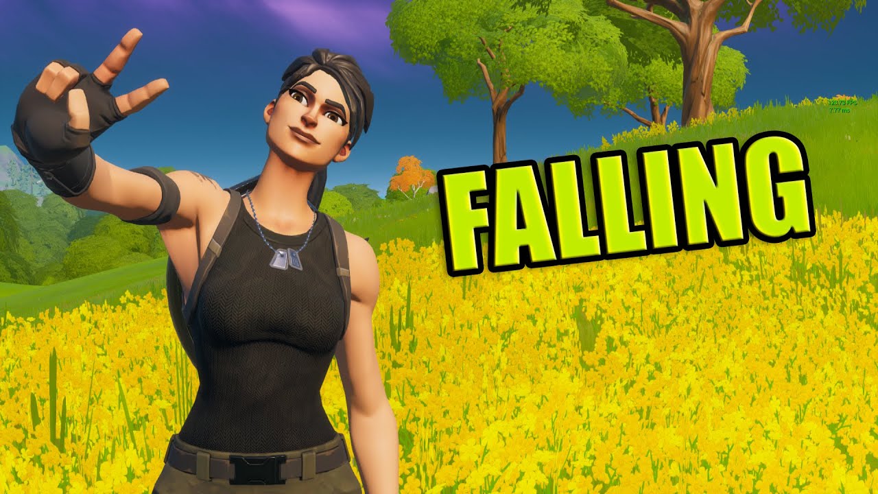•THE BEST MONTAGE ~Fortnite Falling😉😗 - YouTube
