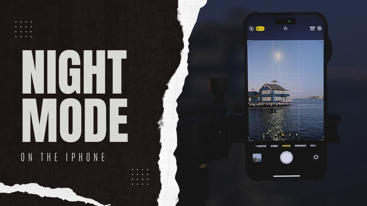 How to use the iPhone's Night Mode? Tips & Tricks. - YouTube