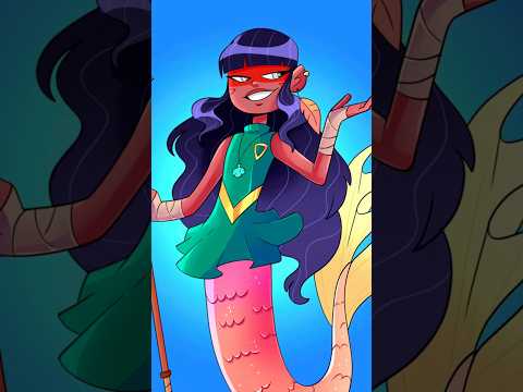 Mudanças🧜🏽‍♀️ | Redesign da Iara #academiaarvoredourada #arte