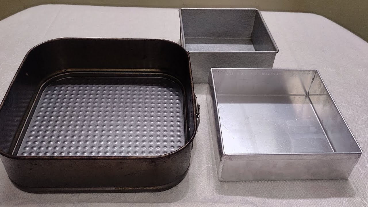 My square tins and how to choose tins for Brownies #brownies - YouTube
