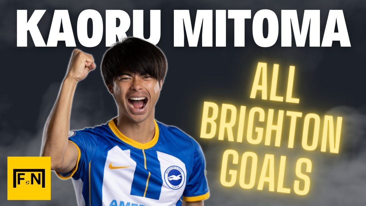 KAORU MITOMA - All Goals 23/24 season - YouTube