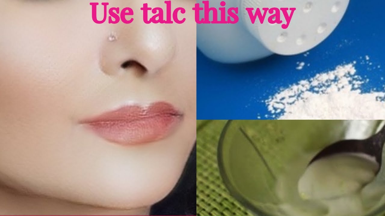 Use talcum powder this way and get smooth and fair complexion - YouTube
