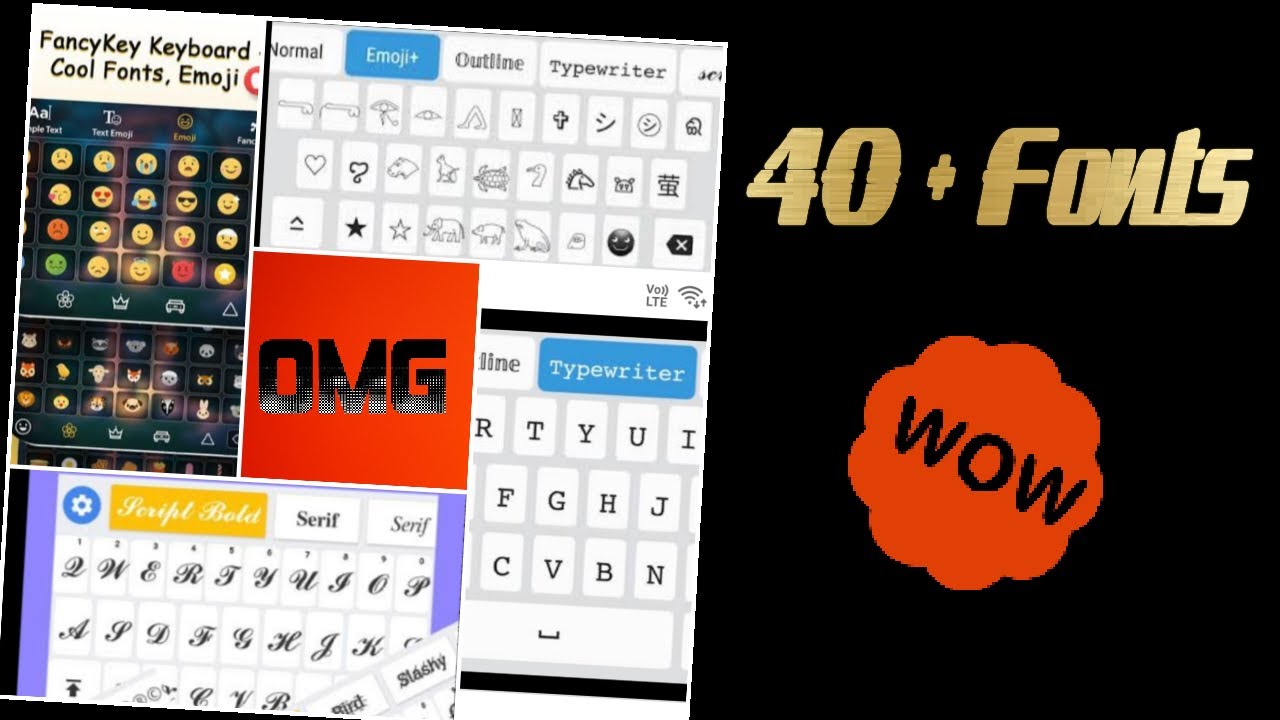 How to change the font syle of the keypad with 40+ fonts .... - YouTube