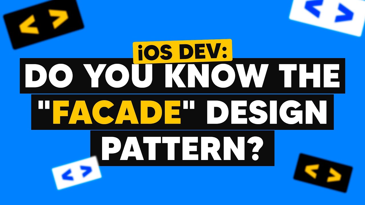 iOS DEV: Do you know the "Facade" design pattern? | ED Clips - YouTube