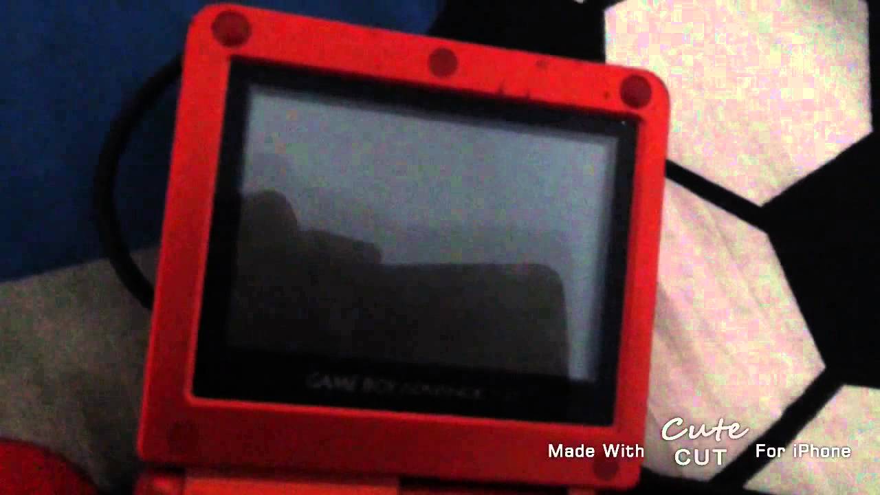 Nintendo Gameboy Advance SP Start Up - YouTube