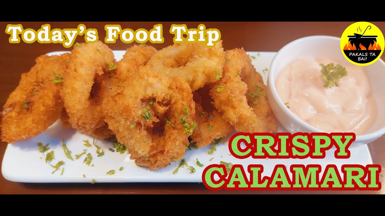 Crispy Calamari I Crispy Fried Calamares I Homemade Crispy Calamari ...