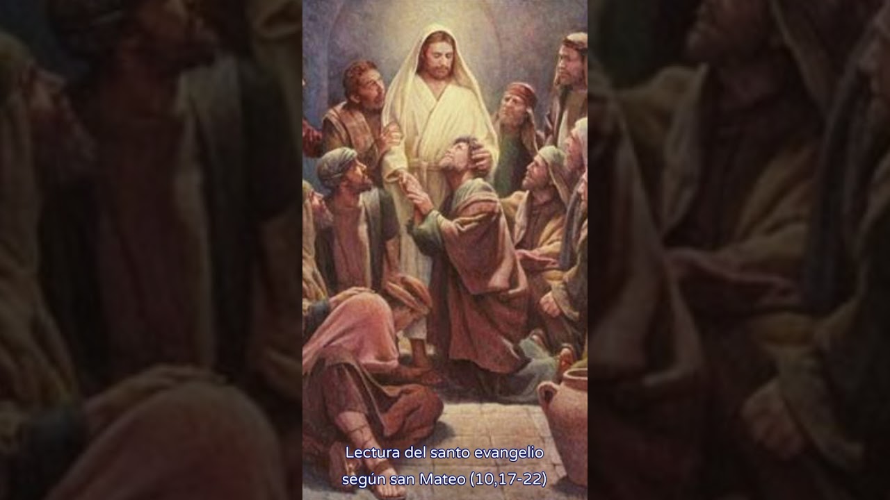 Lectura del santo evangelio según san Mateo (10,17-22) - YouTube