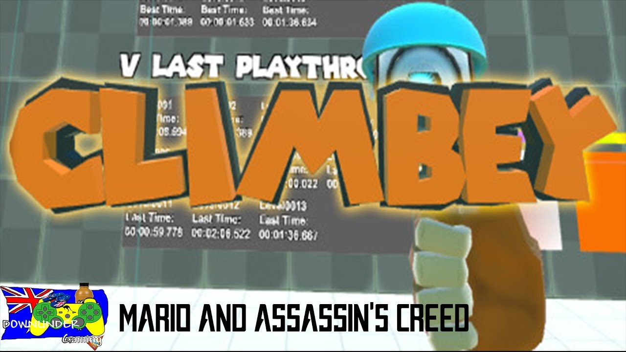 VIVE VR - Climbey - Mario, Vertigo and Assassin's Creed - YouTube
