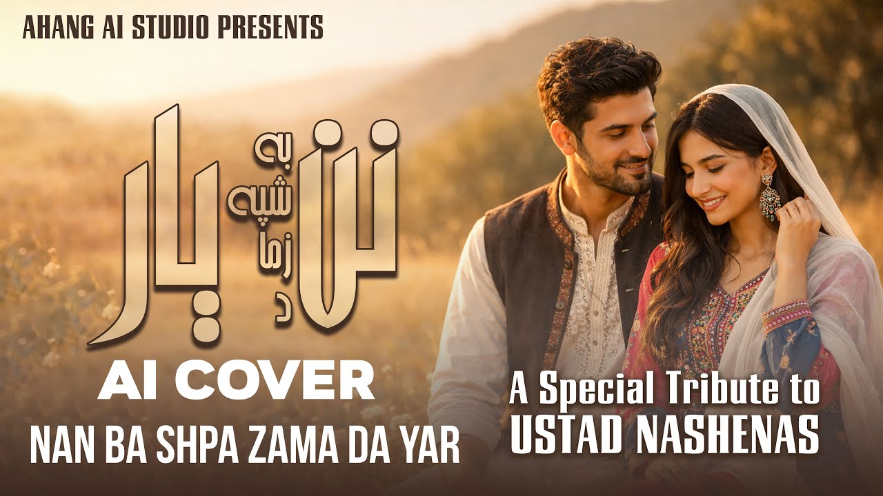 Nan Ba Shpa Zama Da Yar (AI Cover) | Pashto Classic Song | Ustad ...