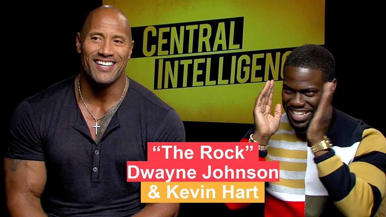 Interview with The Rock and Kevin Hart to Tackle Bullying - YouTube